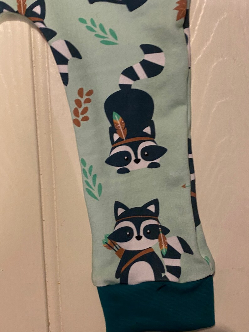 Boho rainbow badger friends pull on romper unisex kids | Etsy