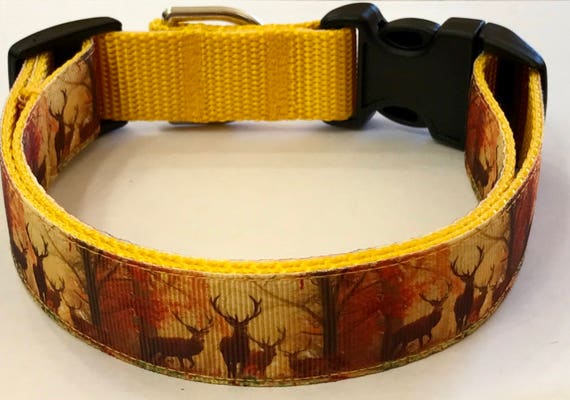 Elk Hunting 3 Forest Adjustable Dog Collar Hunting Collar | Etsy