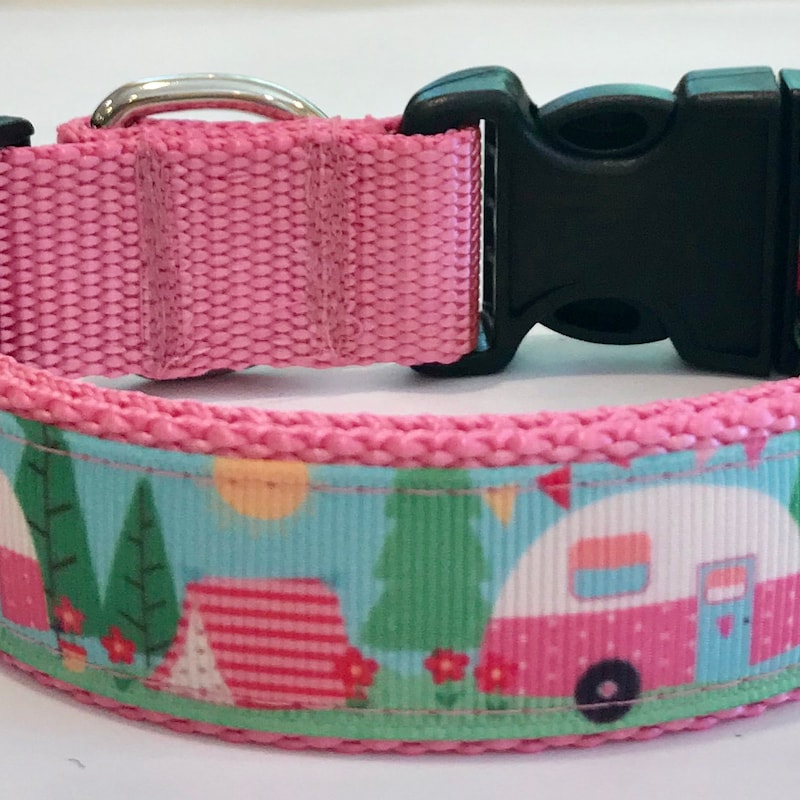 Dog Collar Vintage Ribbon - Etsy