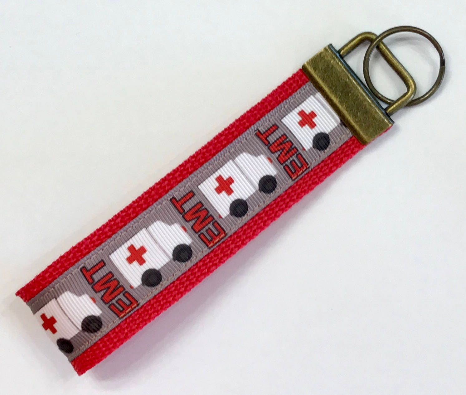 EMT Emergency 911 Ribbon Wristlet KeyFob/Lanyard/Dog Collar - Etsy.de
