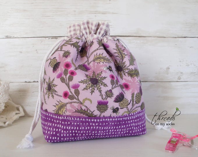 Small Drawstring Bag | Fabric Gift Bag, Padded Cinch Bag | LAST CHANCE ...