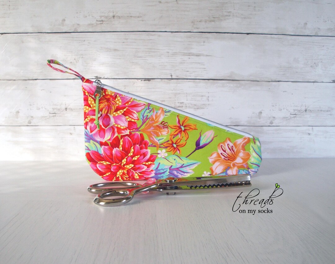 Large Scissor Pouch, Scissor Storage, Scissor Zipper Pouch /fits 8in ...