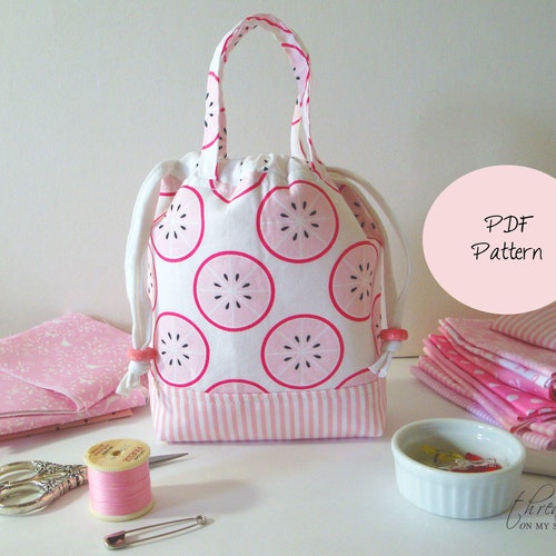 Little Girls Tote Bag PDF Sewing Pattern - Etsy