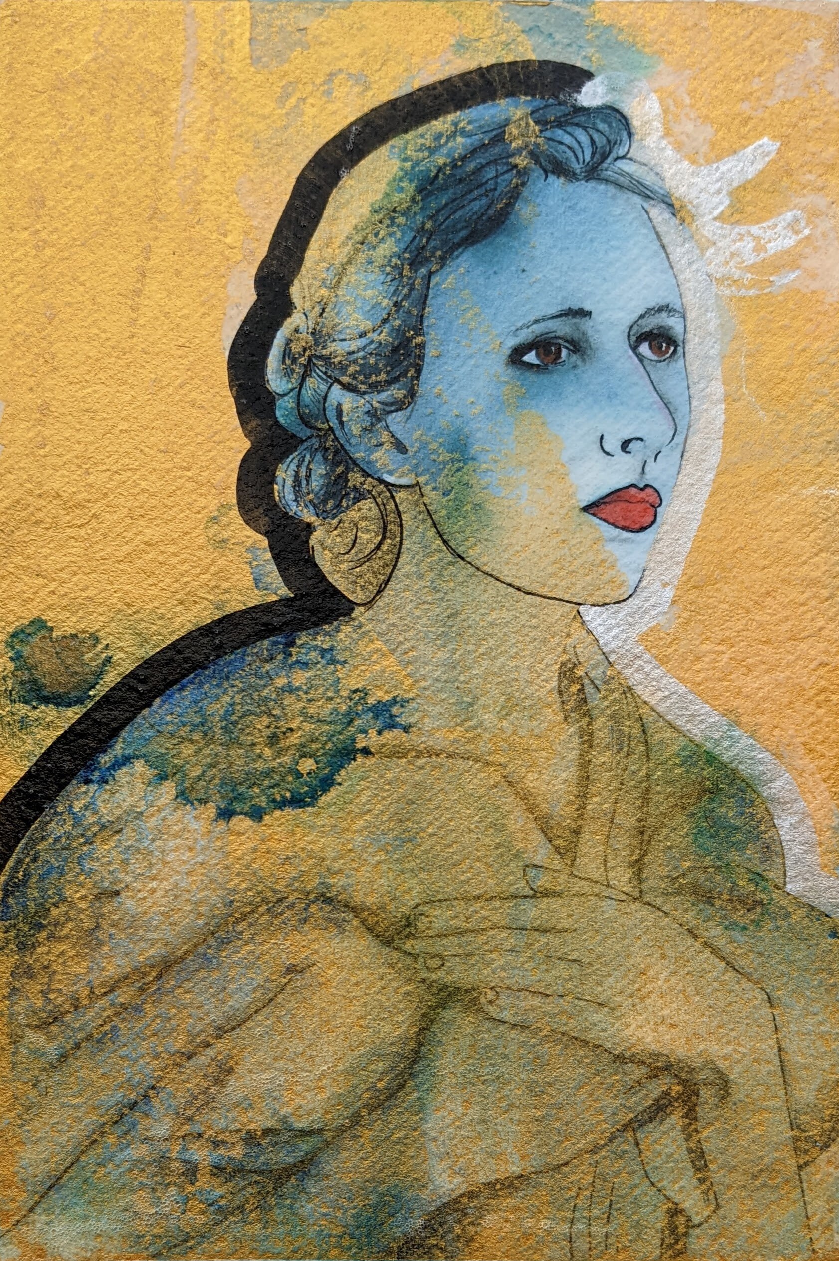 Eos, the Greek Goddess of the Dawn, an Original Modern Fine Art ...