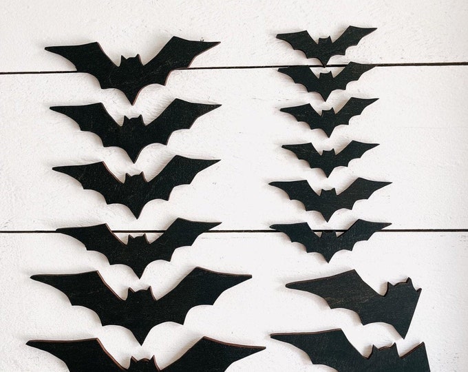 Bat Halloween Wall Decor, Fall Decor, Spooky Decor, Halloween ...