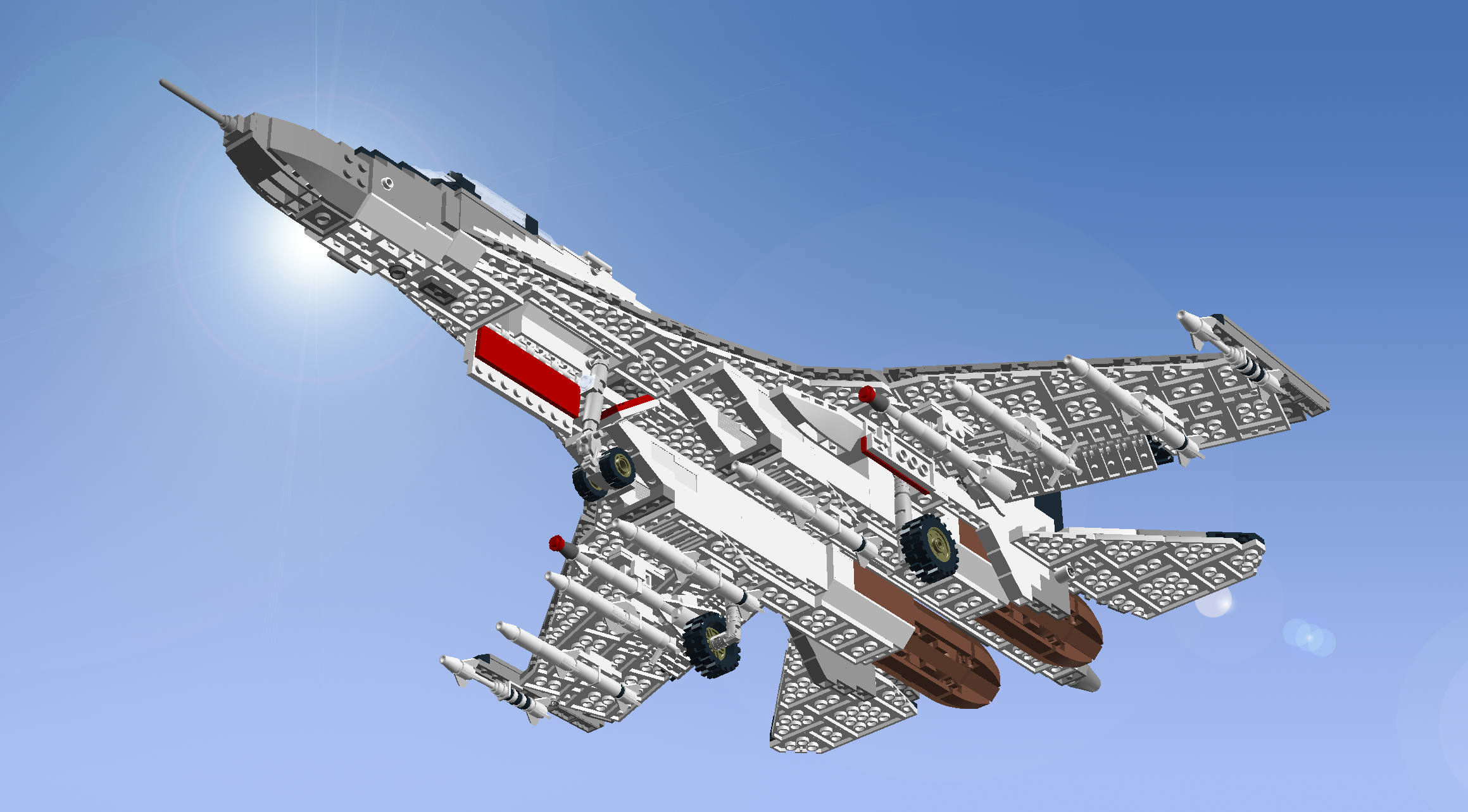 Lego Building Instructions: Sukhoi Su-35S Flanker E | Etsy