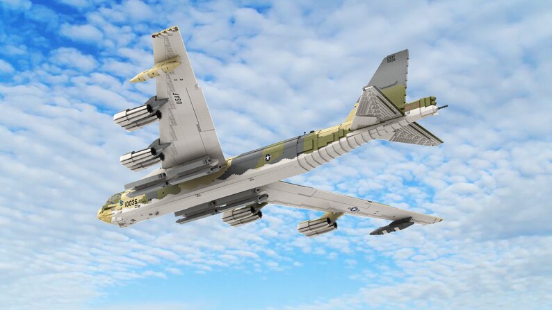 Lego LDD Digital Model: Boeing B-52 Stratofortress | Etsy
