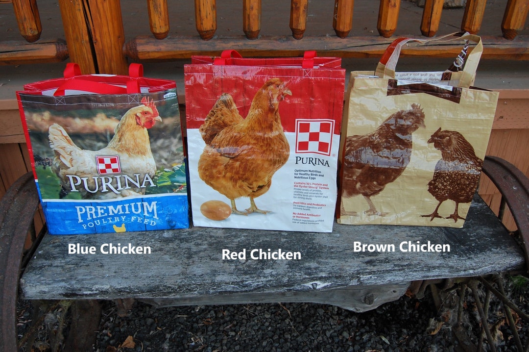 Upcycled Chicken Feed Bags- Many Styles Available - Etsy