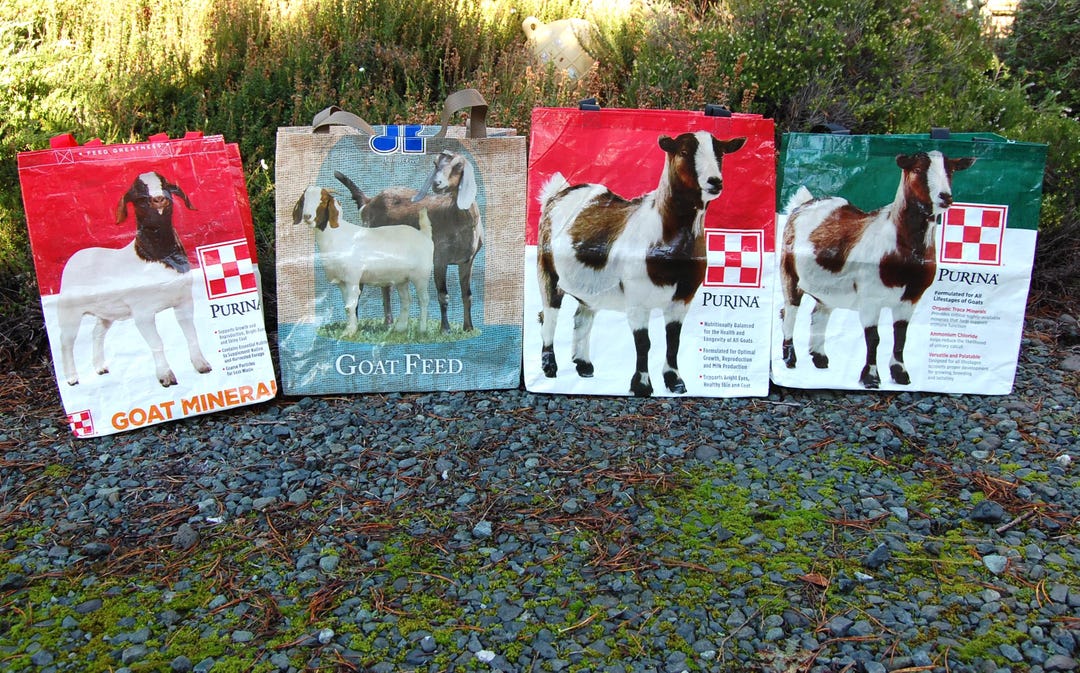 Upcycled Livestock Feed Bags- Many Styles Available - Etsy