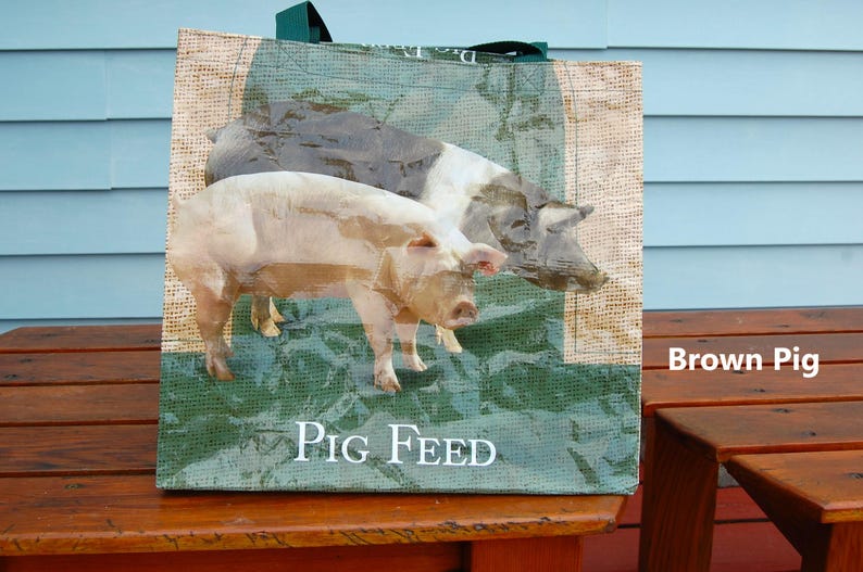 Upcycled Livestock Feed Bags- Many Styles Available - Etsy