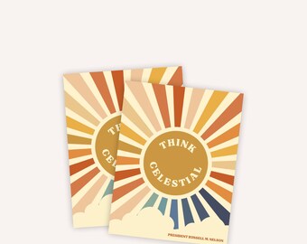 Think Celestial Digital Download Featuring Jesus Christ in the ...