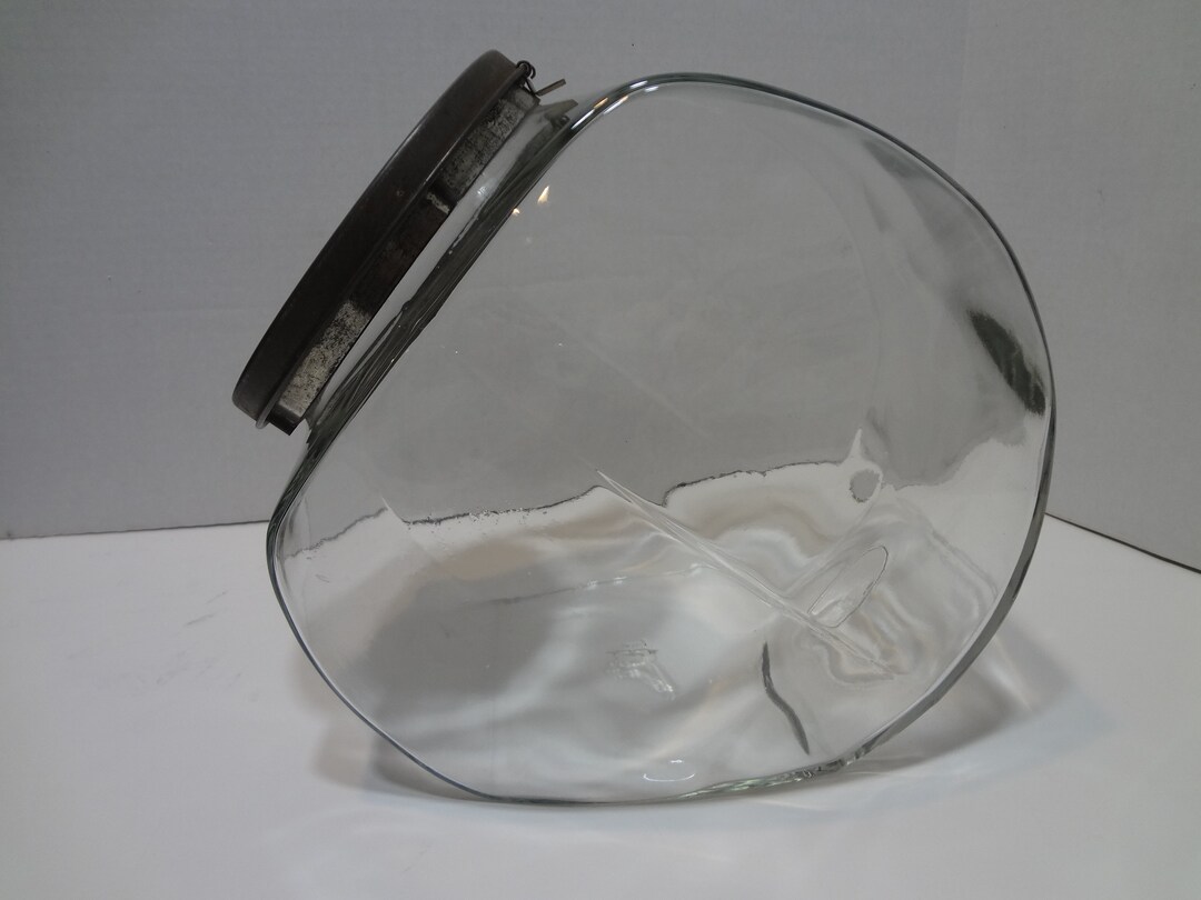 Vintage Anchor Hocking Country Store Glass Countertop Display Penny ...