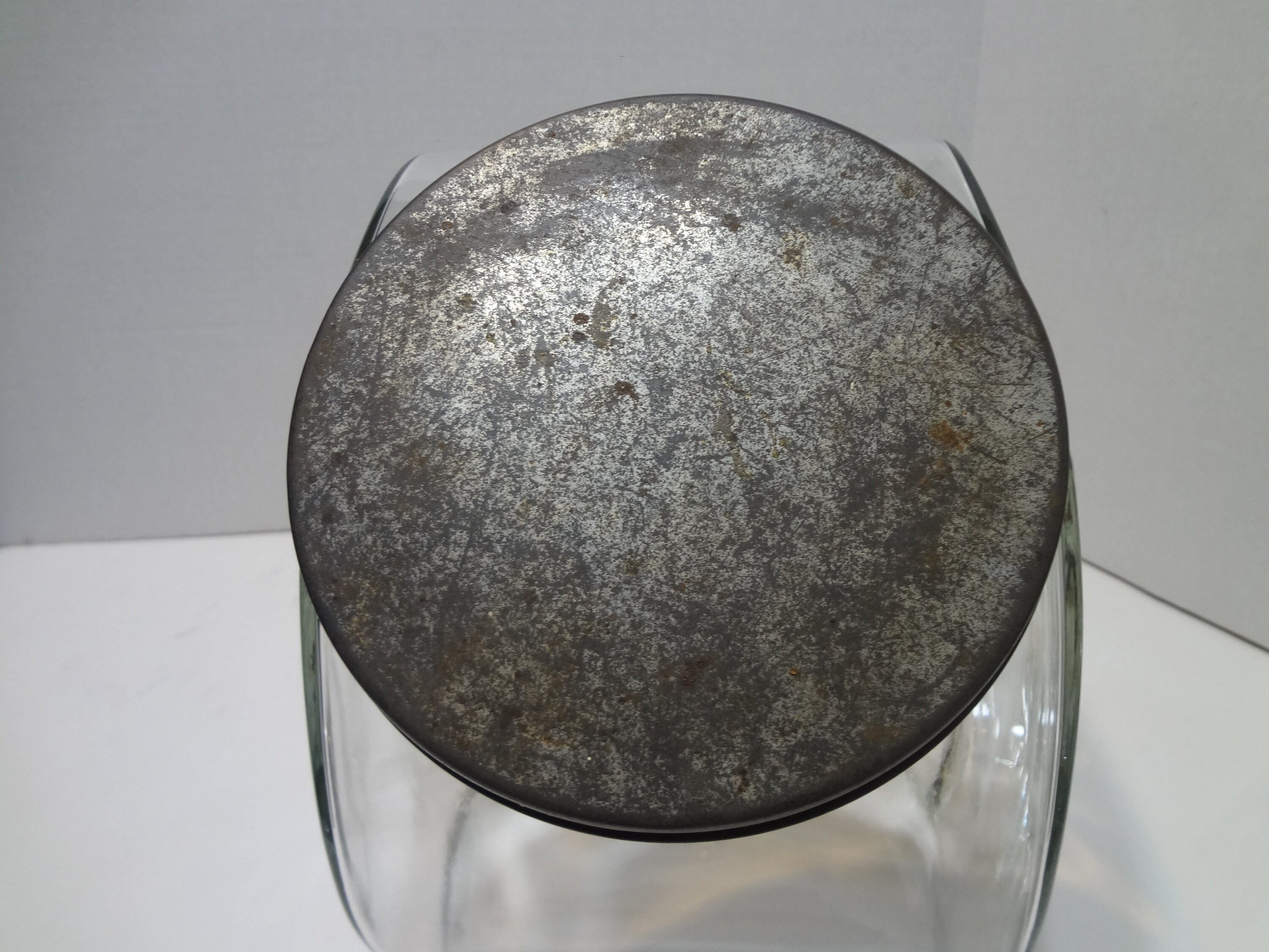 Vintage Anchor Hocking Country Store Glass Countertop Display Penny ...