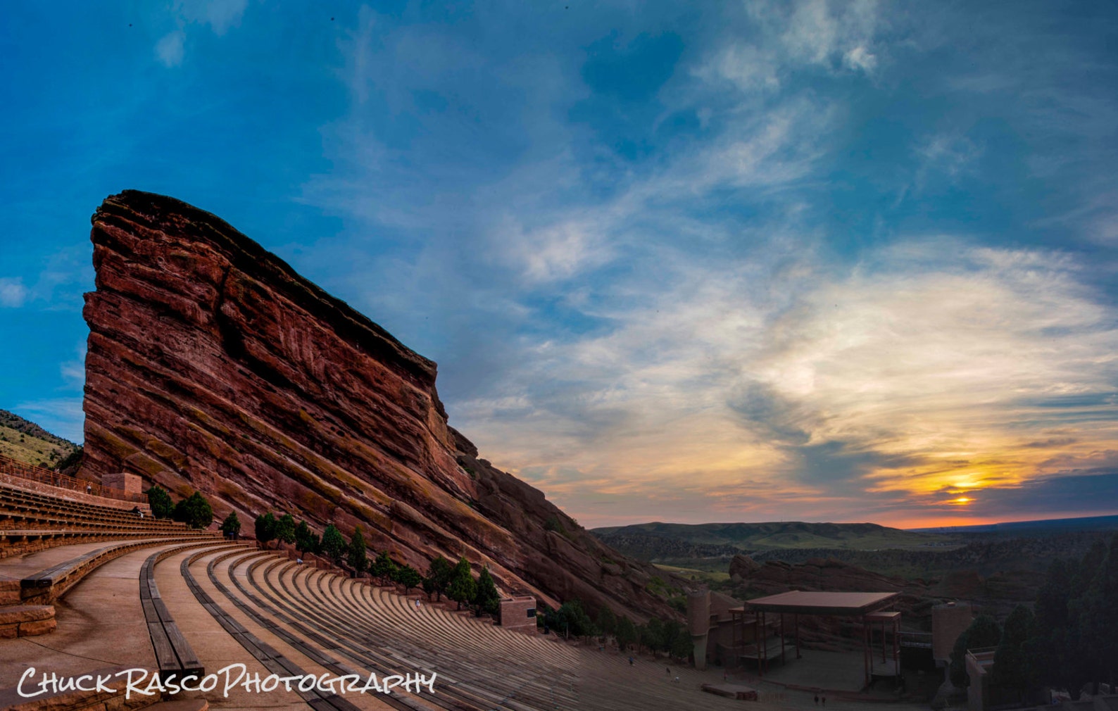 Photo Art - Sunrise Photography - Red Rocks Amphitheatre - Etsy