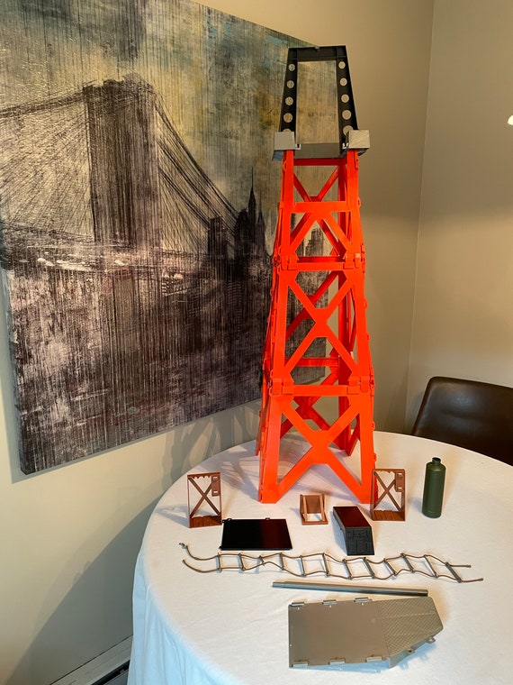 VINTAGE GI Joe Adventure Team Training Center Tower 1973 - Etsy