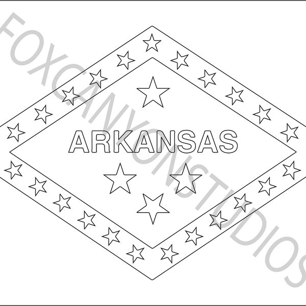 State Coloring Page - Etsy