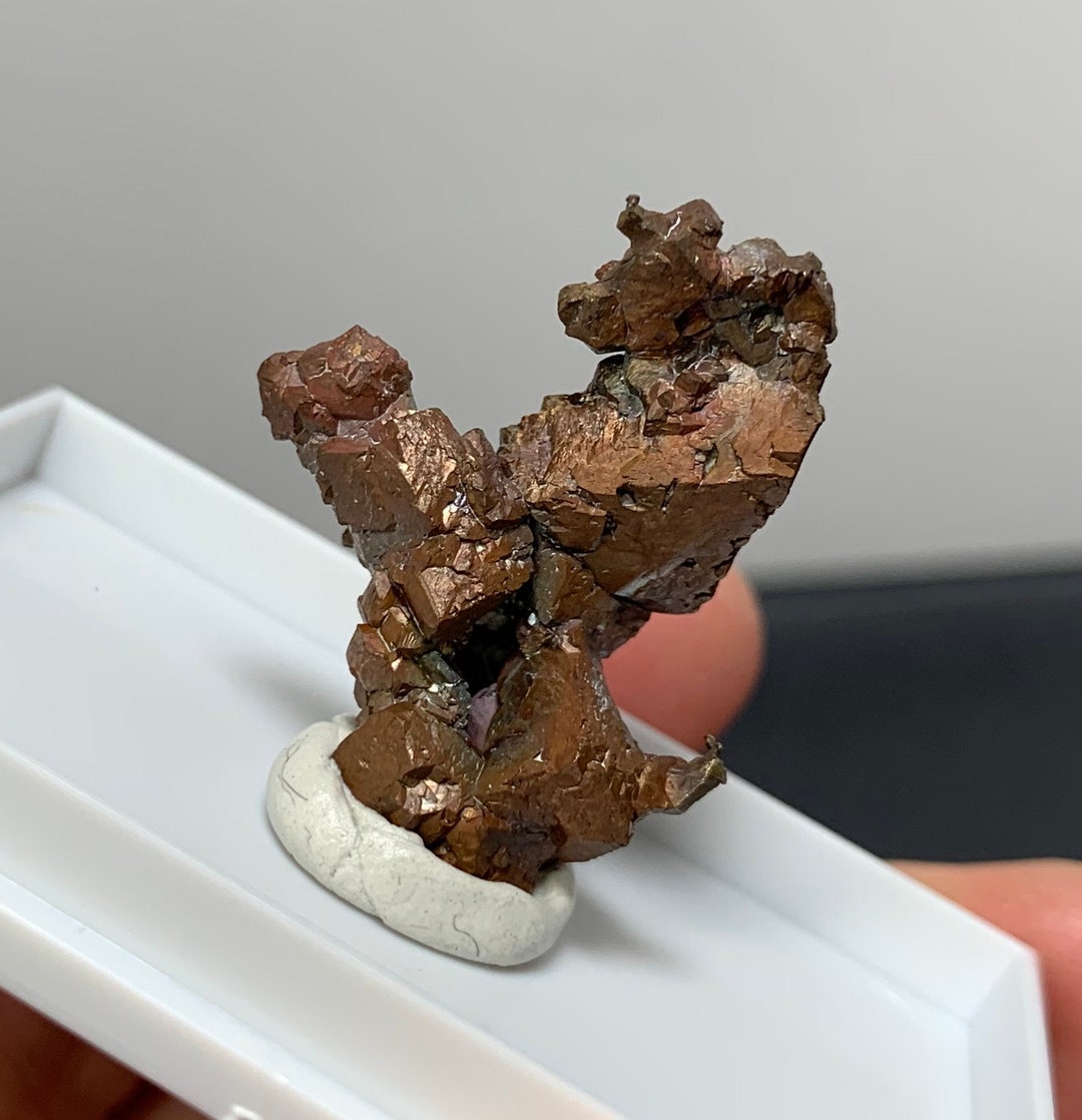 Native Copper, Rubtsovskoe Deposit, Russia - 30 X 25 X 13 Mm Metal ...