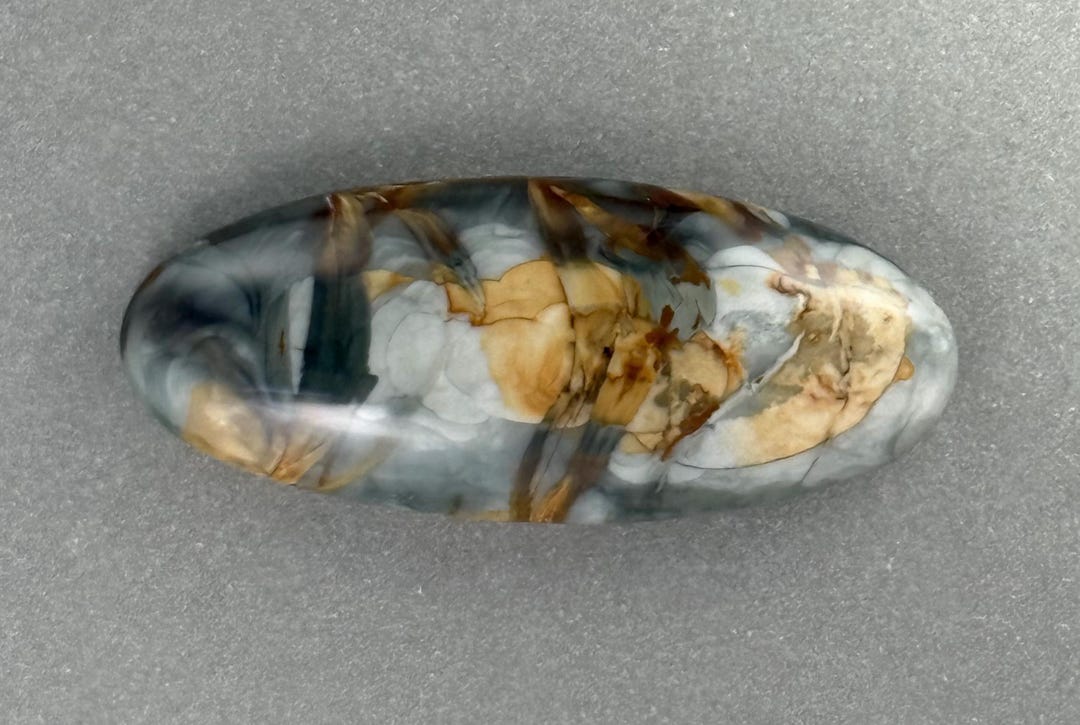Morrisonite Jasper Cabochon 57 X 24 Mm Long Oval Designer - Etsy
