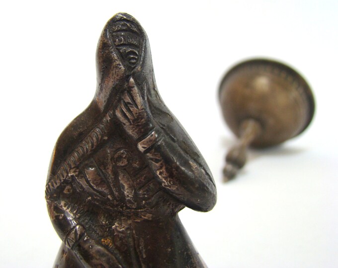 Vintage Silver Bell; Peruvian Silver; Housewarming Gift; La Tapada ...