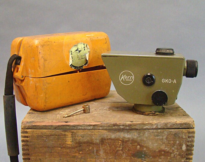 Kern Swiss GKO-A Autolevel, Vintage Survey Equipment, Diopter, Leveling ...