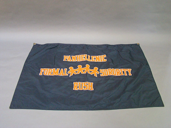 Vintage Sorority Rush Banner Panhellenic Sorority Rush | Etsy