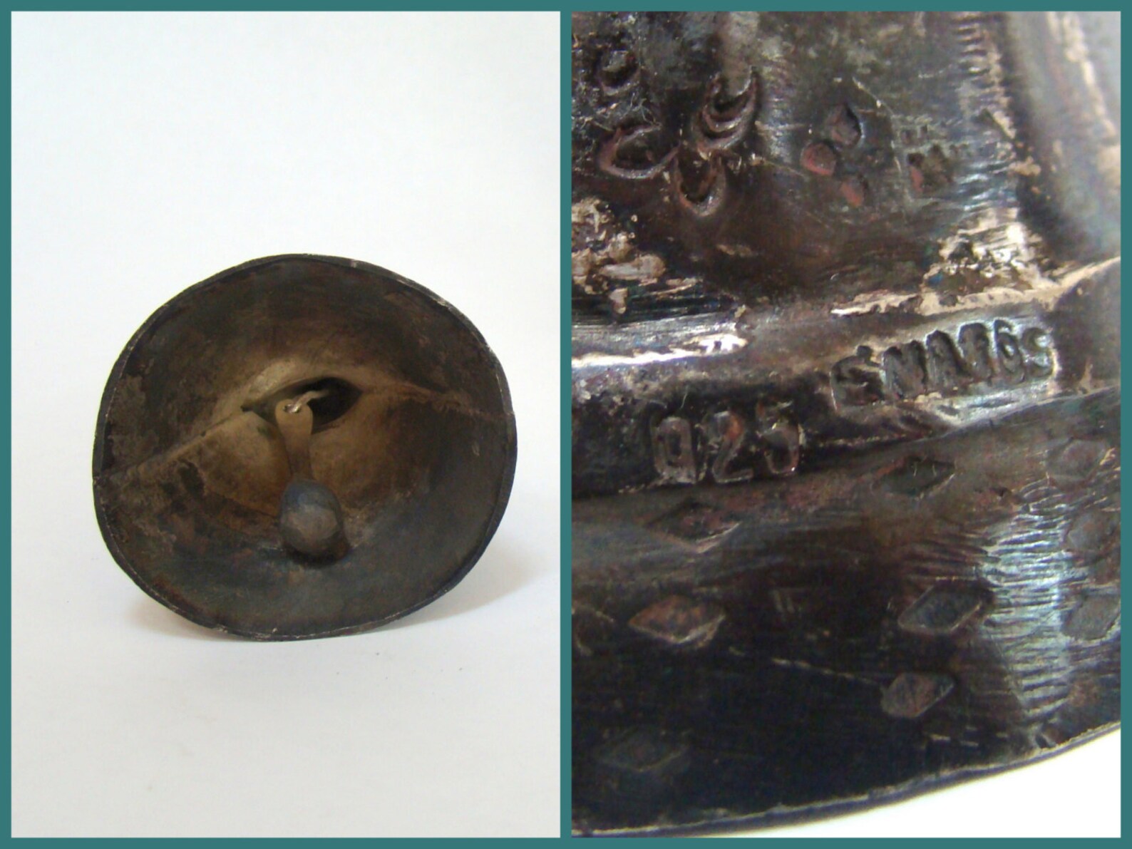 Vintage Silver Bell Peruvian Silver Housewarming Gift La - Etsy