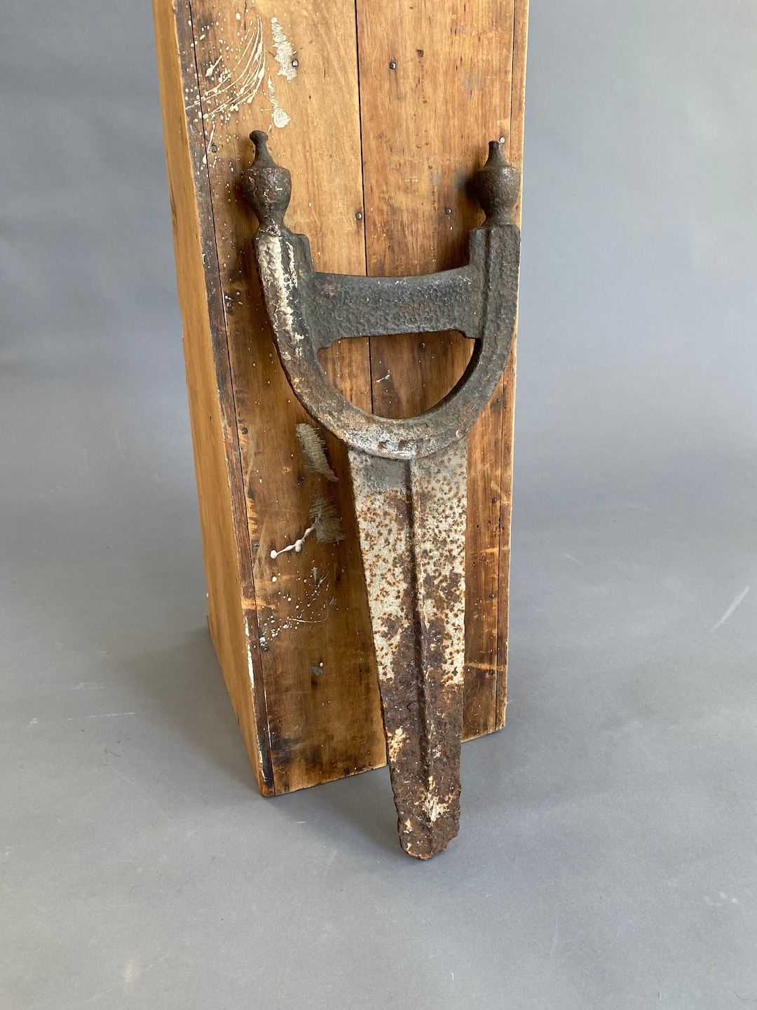 Antique Cast Iron Boot Scraper, Shoe Scraper, British, English, Stake ...