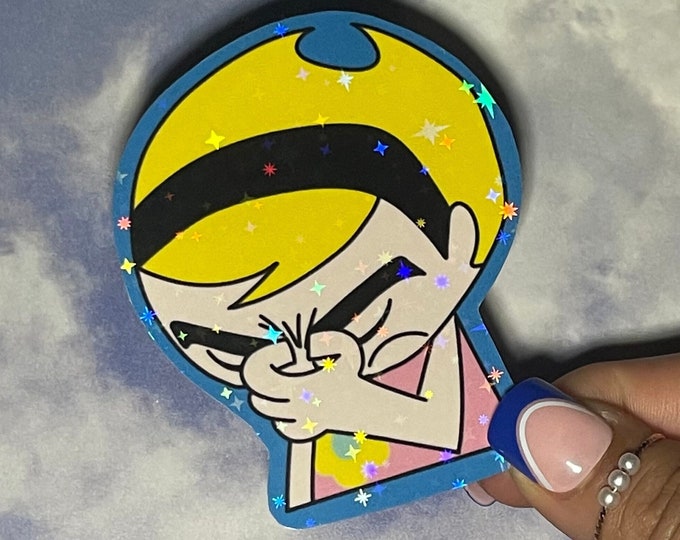 Mandy Sticker Grim Adventures of Billy and Mandy Laptop Sticker Journal ...