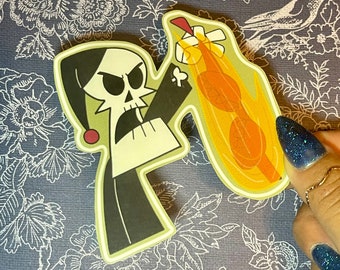 Mandy Sticker Grim Adventures of Billy and Mandy Laptop Sticker Journal ...