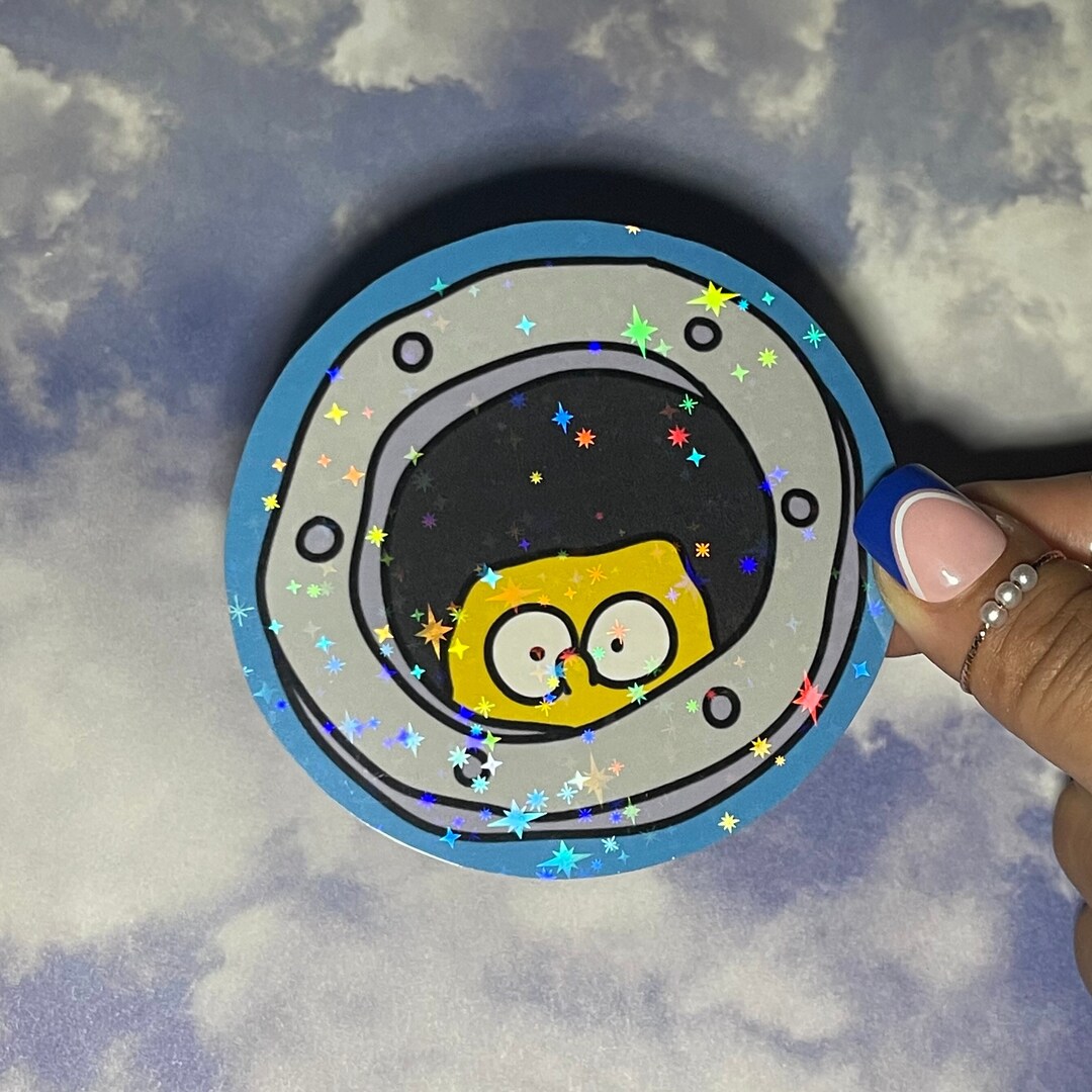 Window Peeper Sticker | Laptop Sticker | Journal Sticker | - Etsy