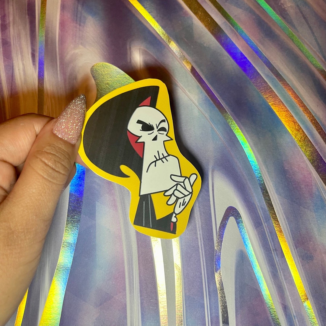 Hard Thinking Grim Sticker Laptop Sticker Journal Sticker - Etsy