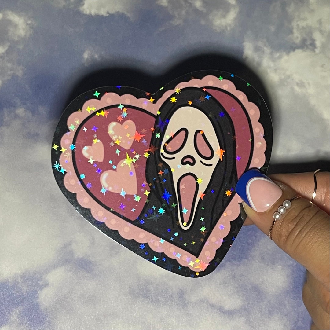 Scream Ghostface Sticker Laptop Sticker Journal Sticker - Etsy