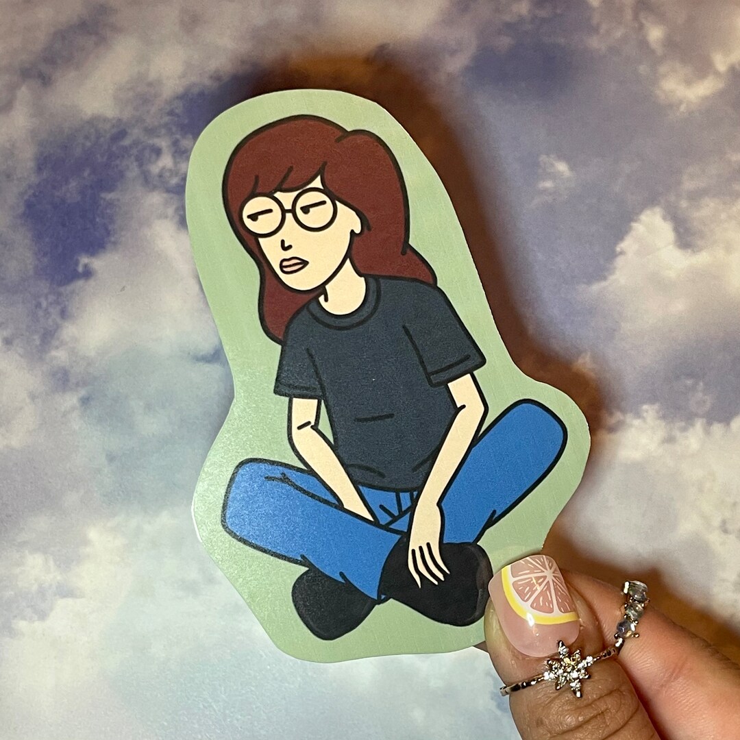 Daria Sticker Laptop Sticker Journal Sticker - Etsy