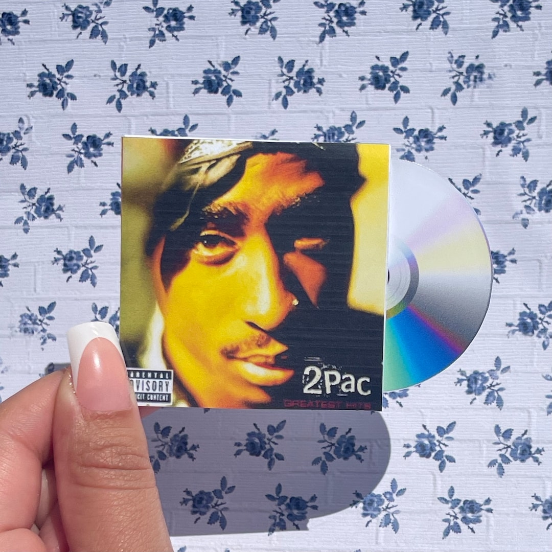 2pac Album Cover Sticker Magnet CD Set Fridge Magnet - Etsy
