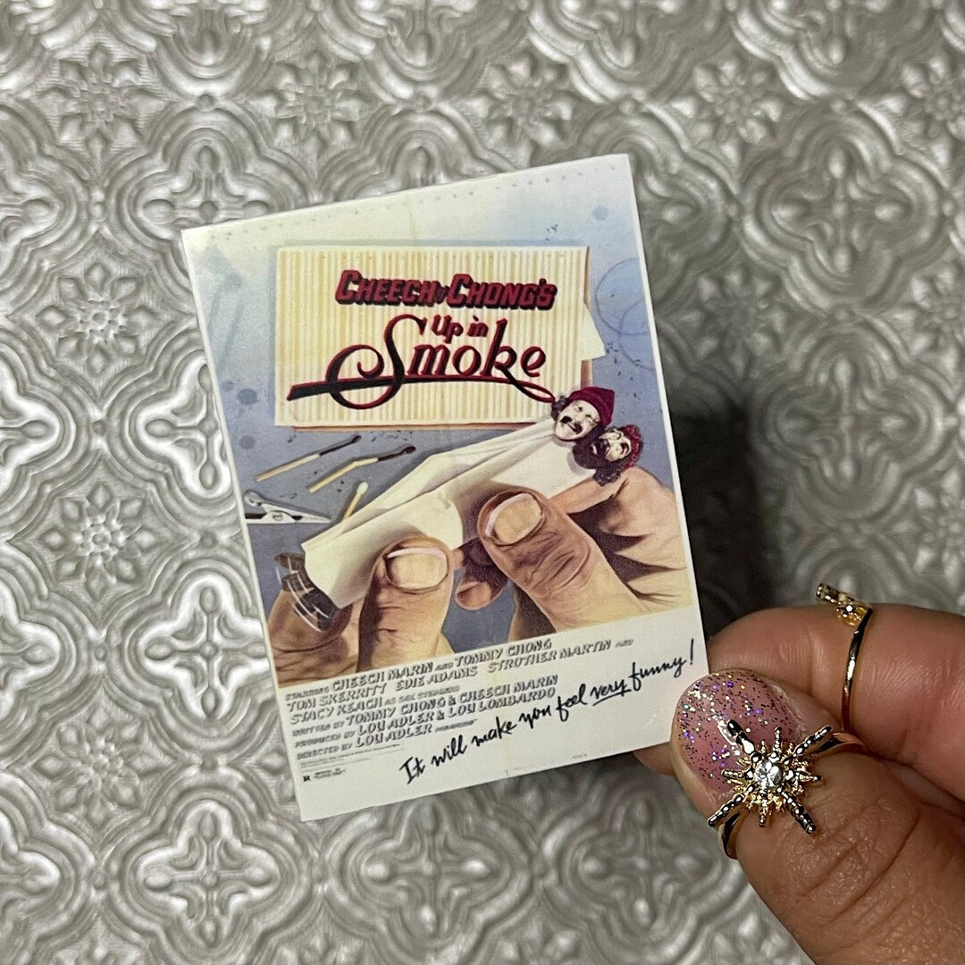 Up in Smoke Sticker Laminated Sticker Journal Sticker - Etsy