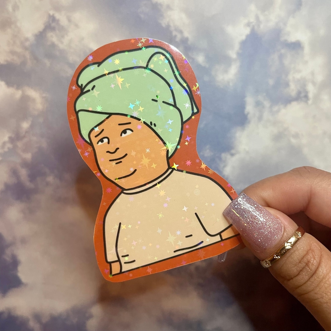 Bobby With Towel Sticker Laptop Sticker Journal Sticker - Etsy