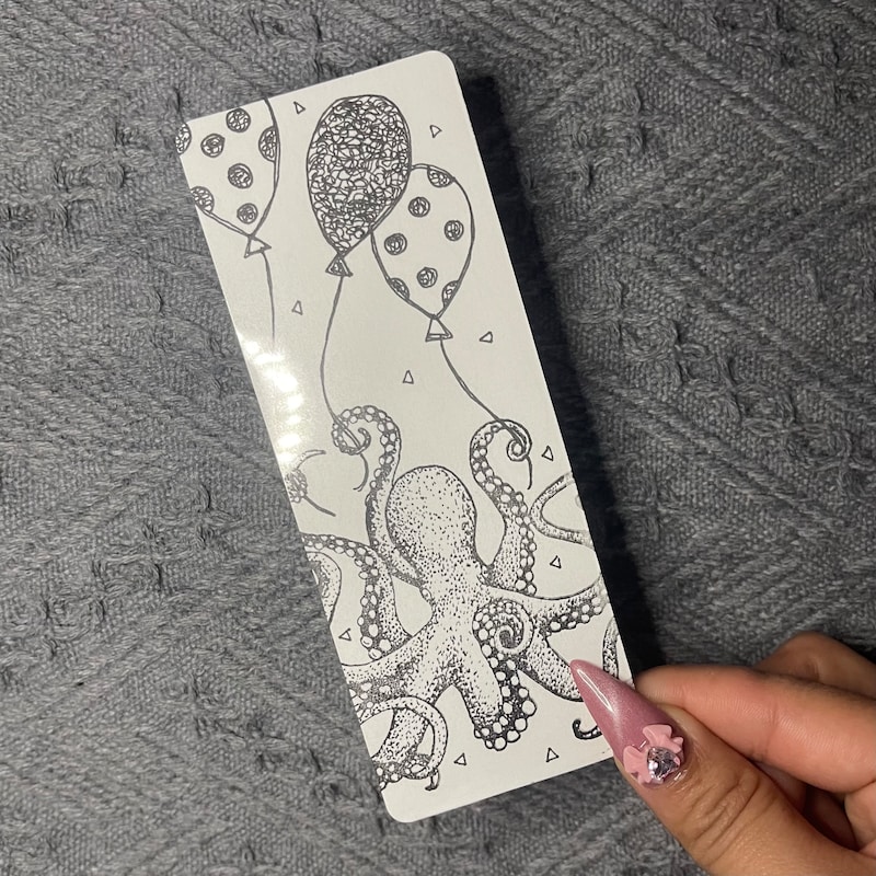Octopus Bookmark - Etsy