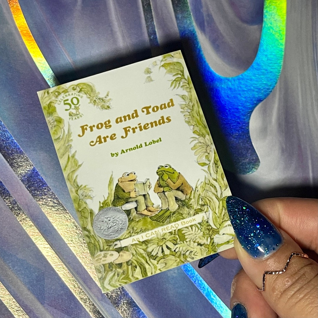 Frog and Toad Book Cover Sticker Laptop Stickers - Etsy