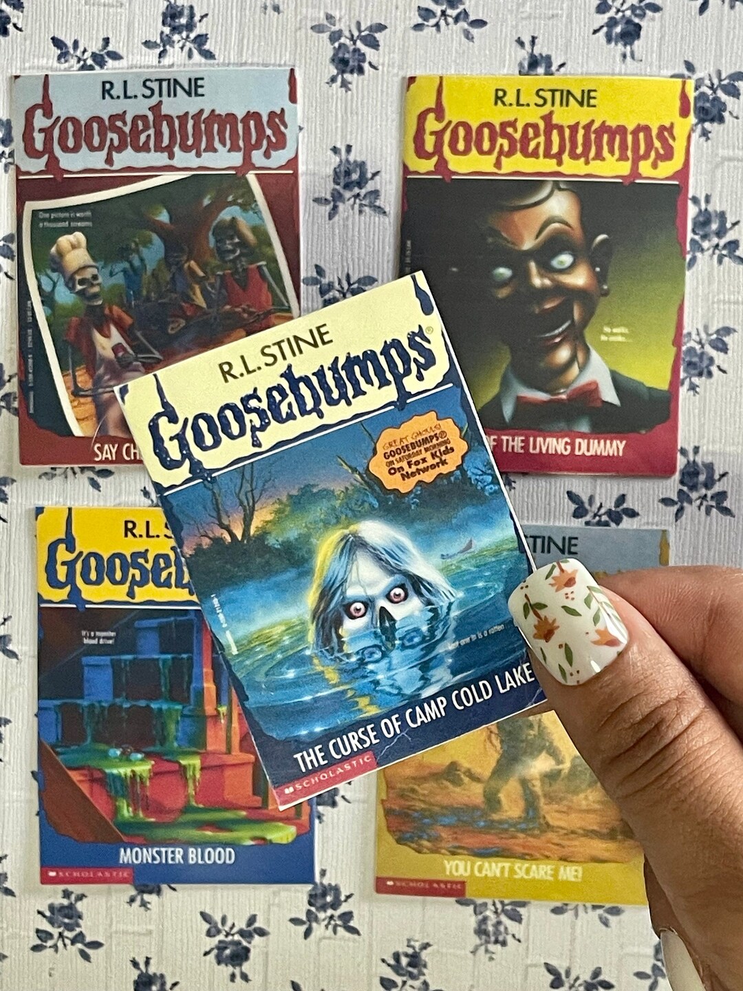 Goosebumps the Curse of Camp Cold Lake Book Cover Sticker - Etsy