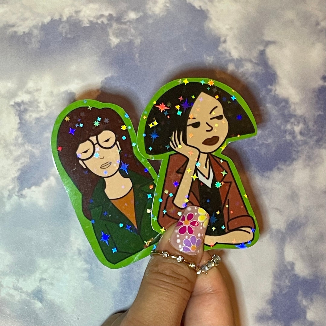 Daria Duo Stickers Laptop Sticker Journal Sticker - Etsy