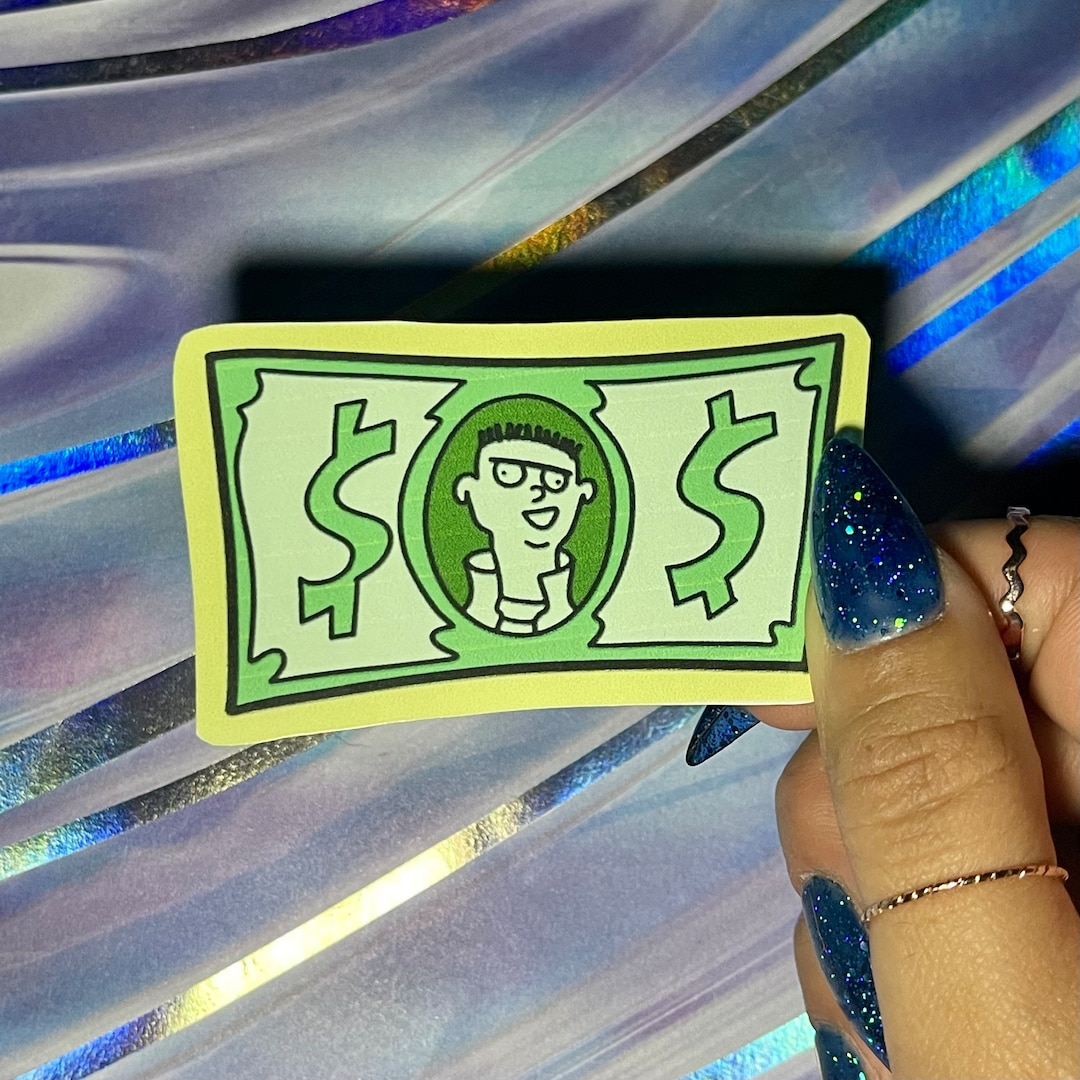 Ed Edd N Eddy Money Sticker Laptop Sticker Journal Sticker - Etsy