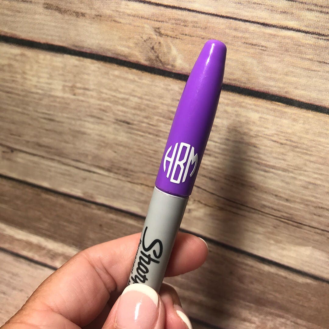 Set of 12 Mini Monogram Decals, Small Monogram, Circle Monogram,small ...