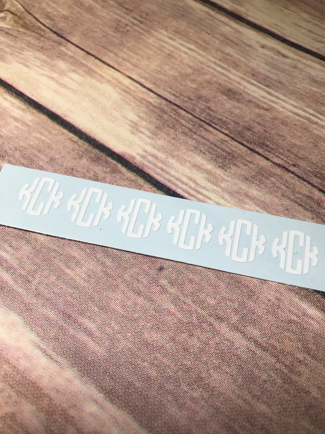 Set of 12 Mini Monogram Decals Small Monogram Circle - Etsy