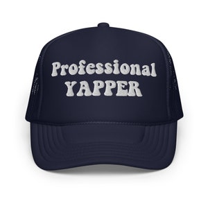 Professional Yapper Funny Trucker Hat Women Girl Trendy Gen Z Humor Cap ...