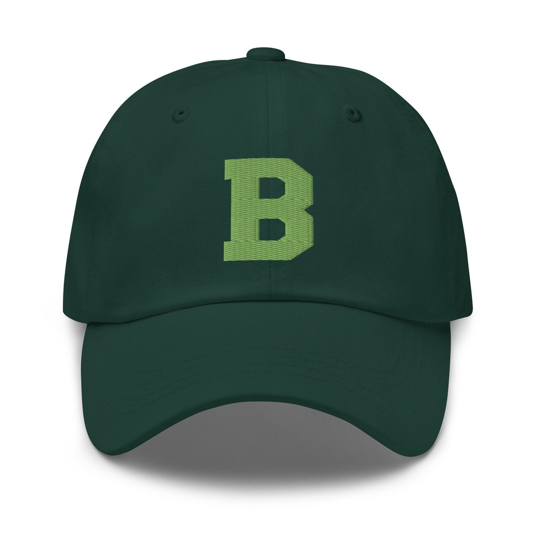 Initial Letter B Baseball Cap for Women Men Embroidered Dad Hat Father ...