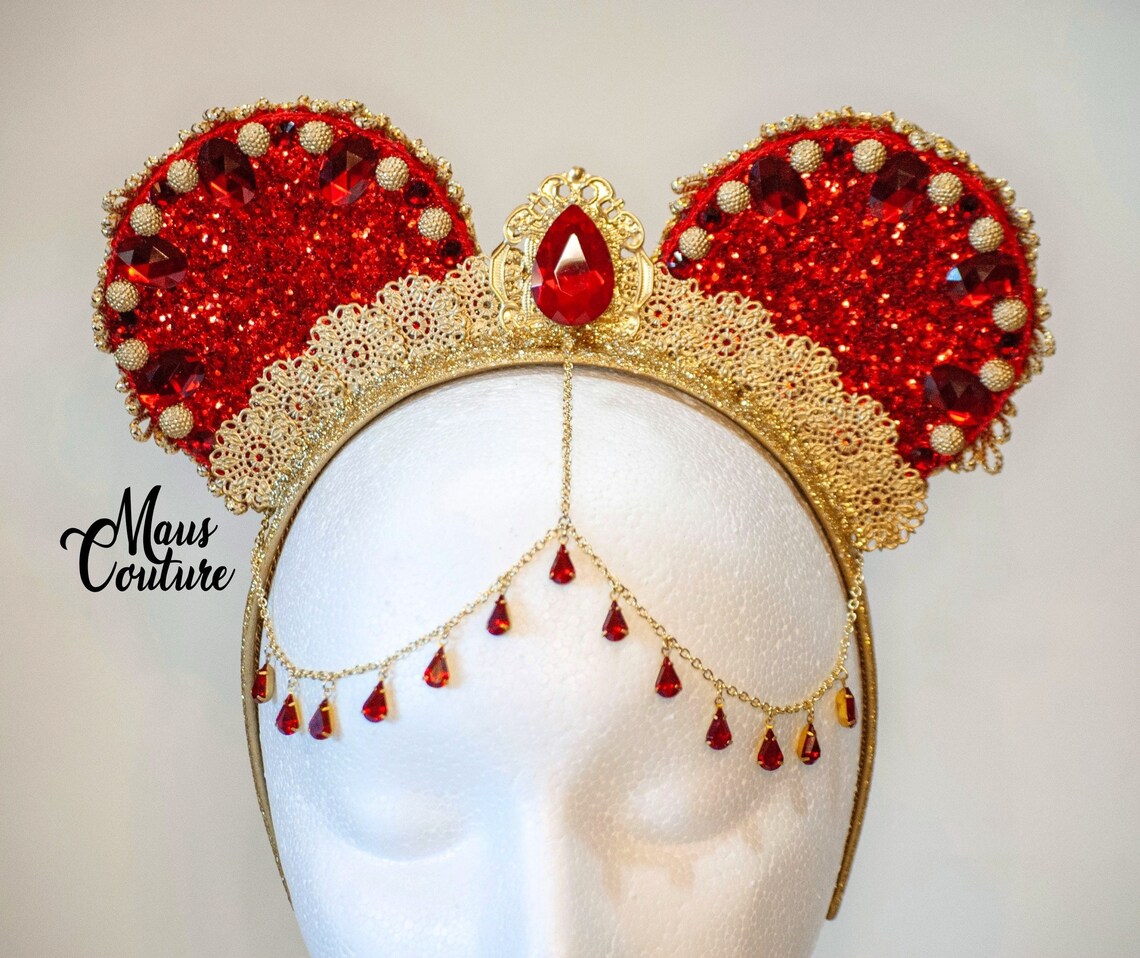 Ruby Arabian Princess Crown - Etsy
