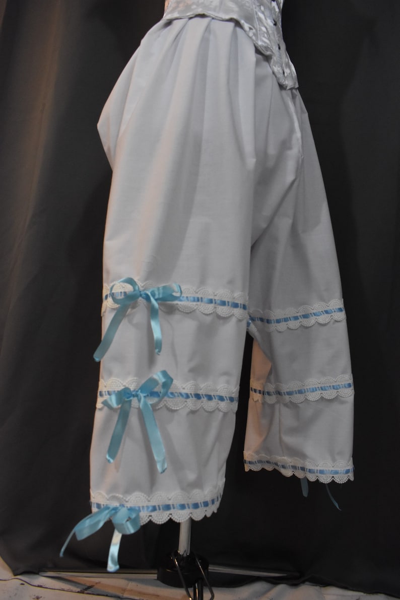 Pantalettes; Bloomers; Pantaloons; Victorian Underwear; Split Drawers ...