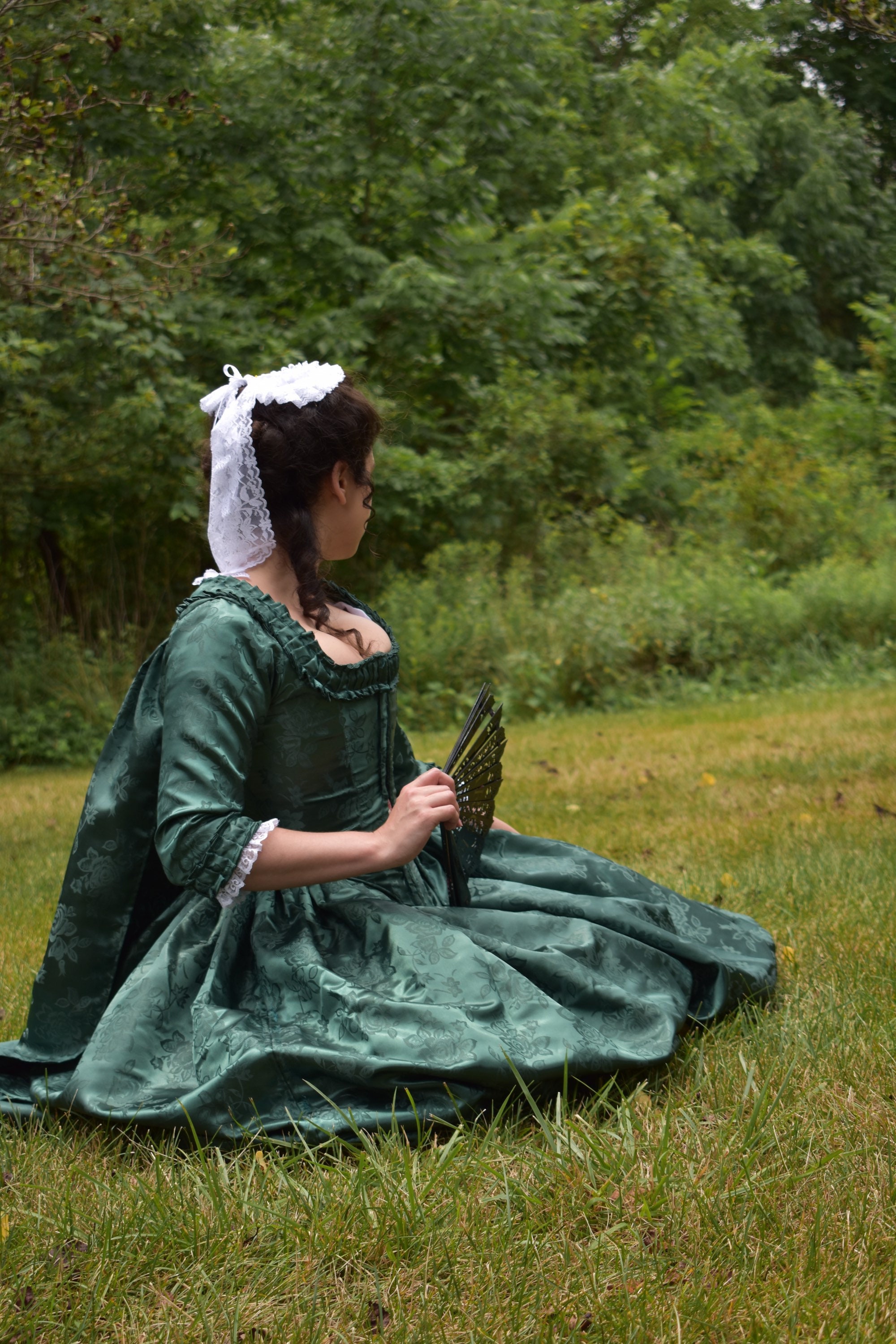 Pinner Cap Georgian Pinner Cap Colonial Cap Georgian Cap | Etsy