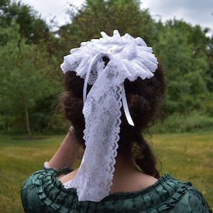 Pinner Cap; Georgian Pinner Cap; Colonial Cap; 18th Century Cap; 18th ...