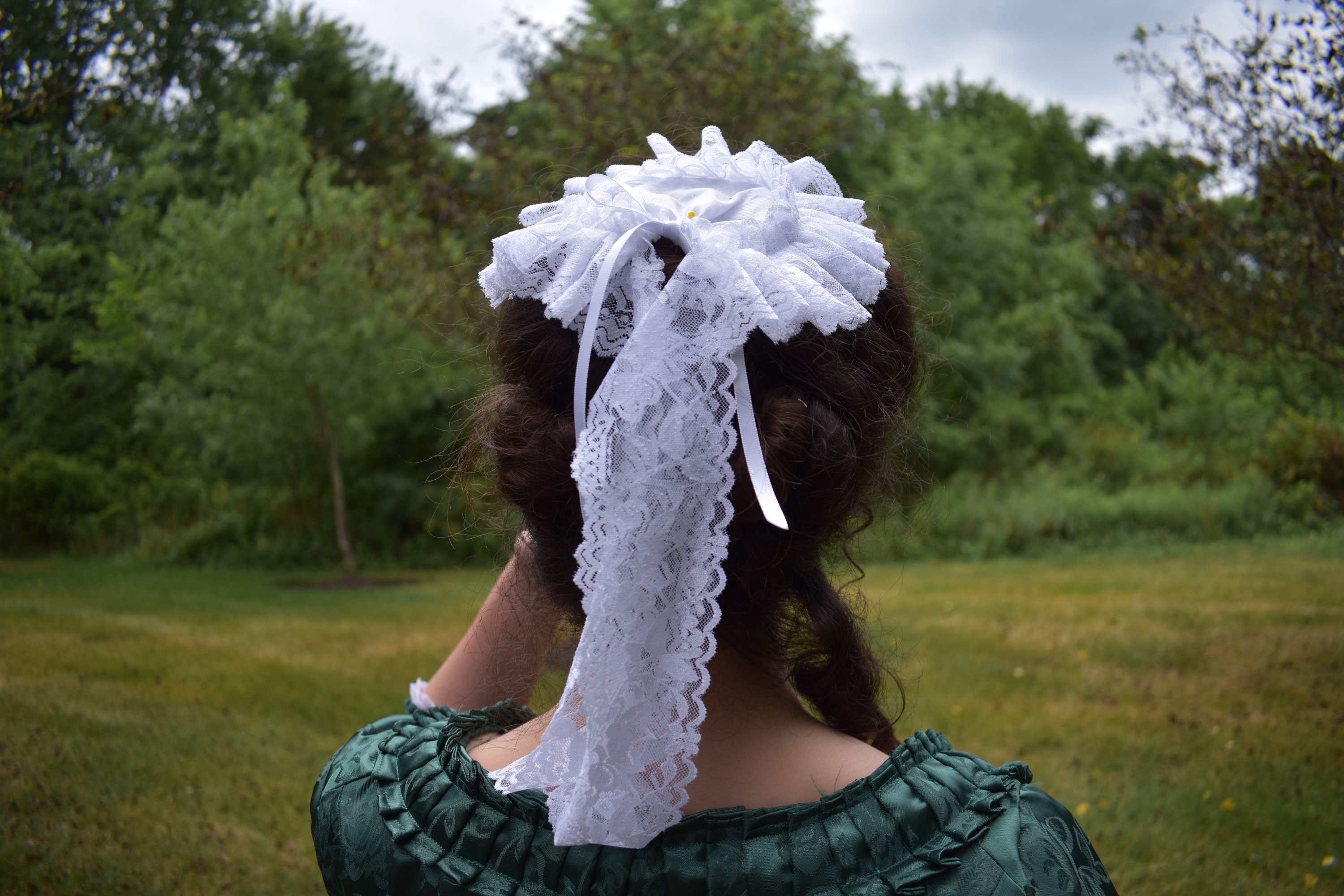 Pinner Cap Georgian Pinner Cap Colonial Cap 18th Century - Etsy UK